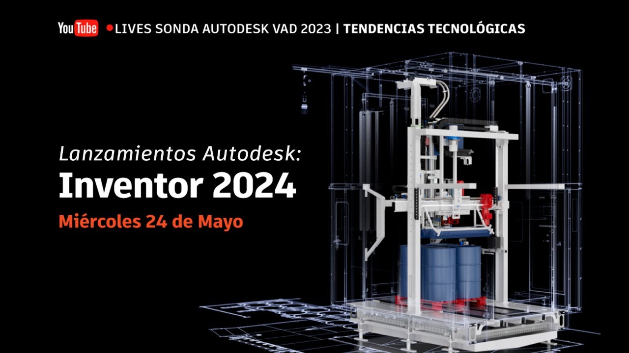 Novedades Autodesk Inventor 2024 - SONDA - AUTODESK VAD - YouTube