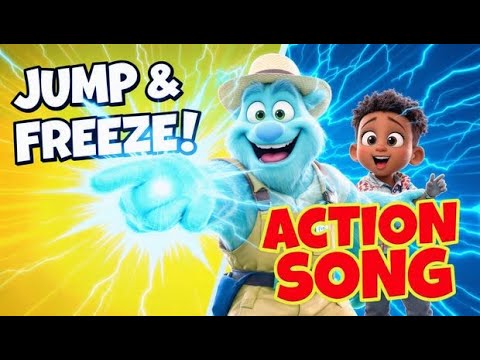 JUMP, SPIN, FREEZE! 🐒 Zippy Zookeeper Zap! Verb Song for Toddlers ...