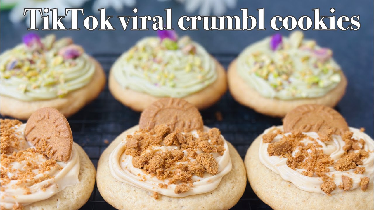 TikTok viral crumble cookies recipe 💖These Crumbl Cookies Broke the ...
