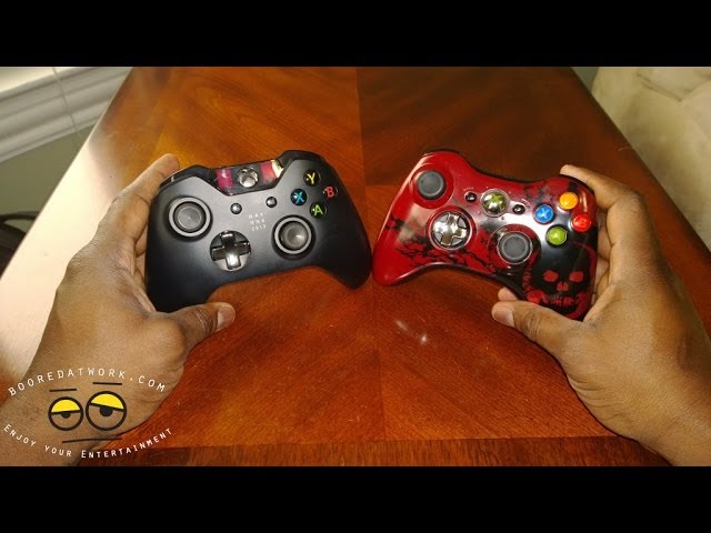 Xbox 1 Controller Vs Xbox 360 Controller