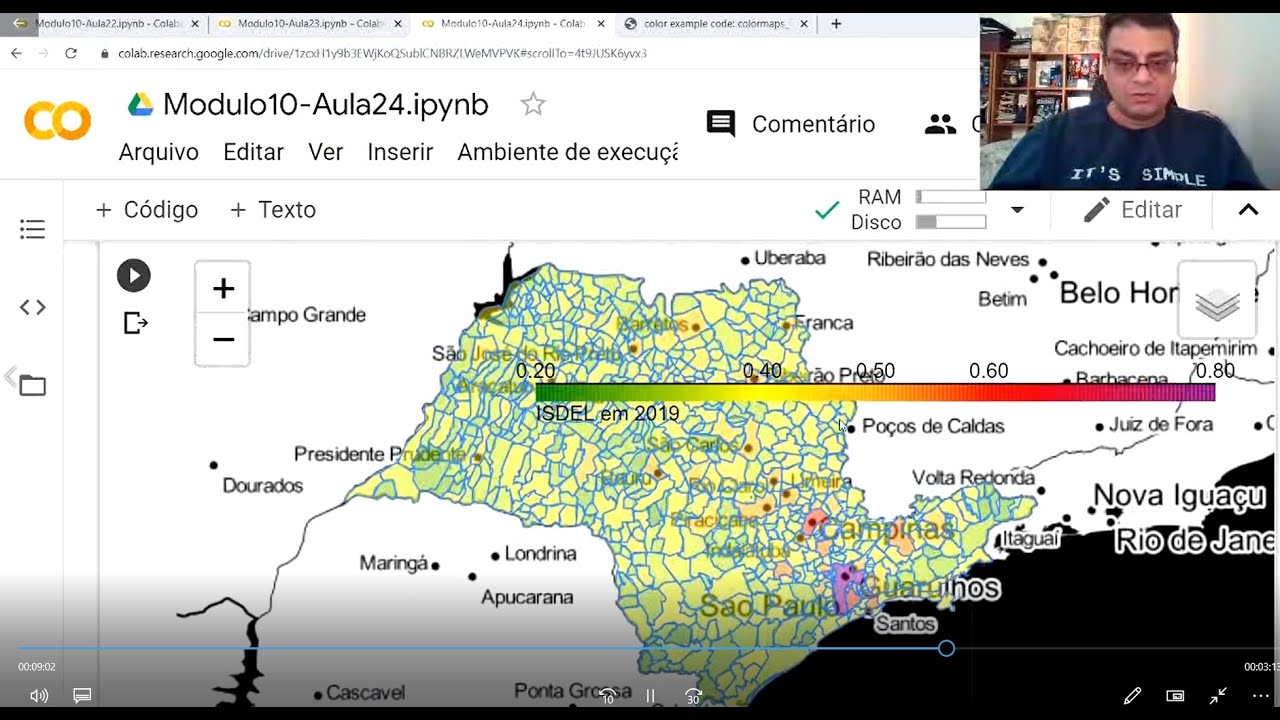 Módulo 10 - Aula 24: Usando mapas de cores customizados em mapas ...
