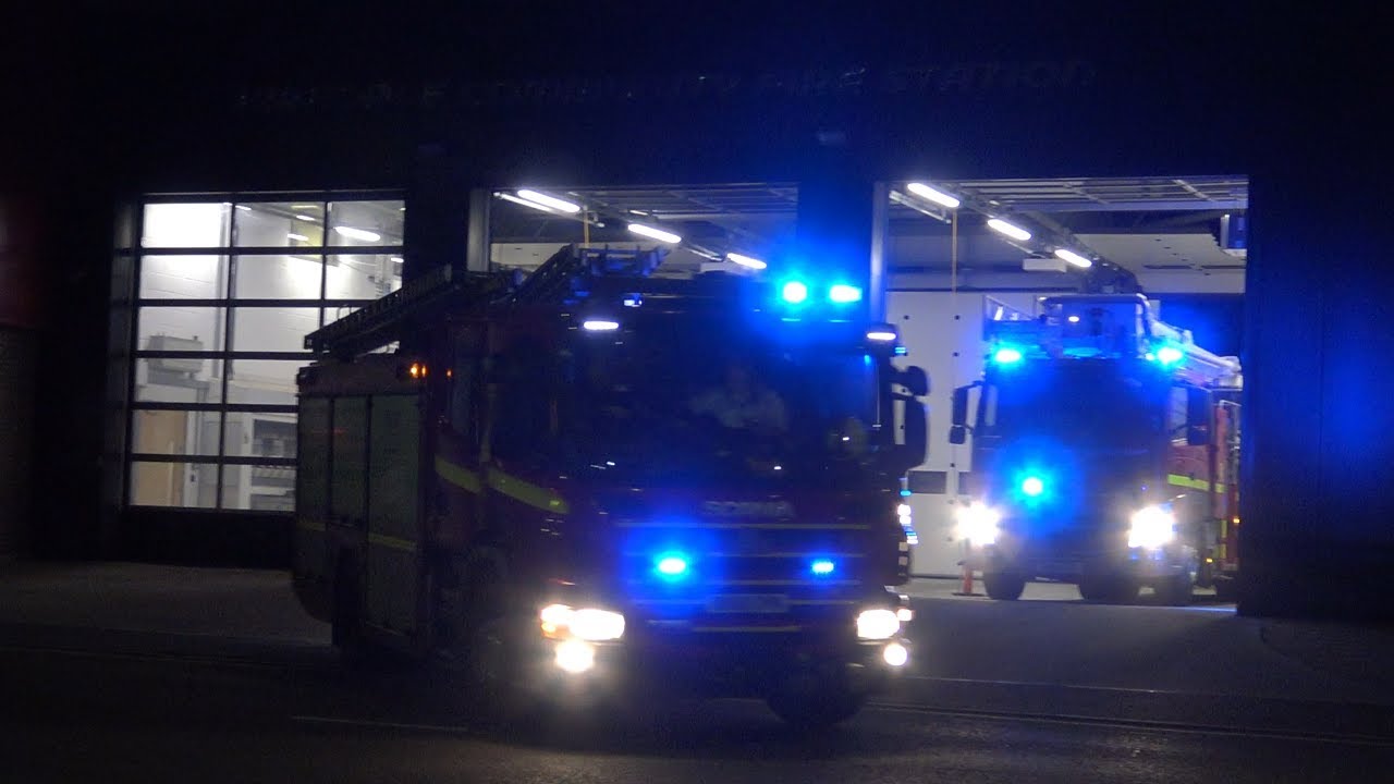 Merseyside Fire & Rescue Service - Kirkdale's Reserve Aerial Ladder ...