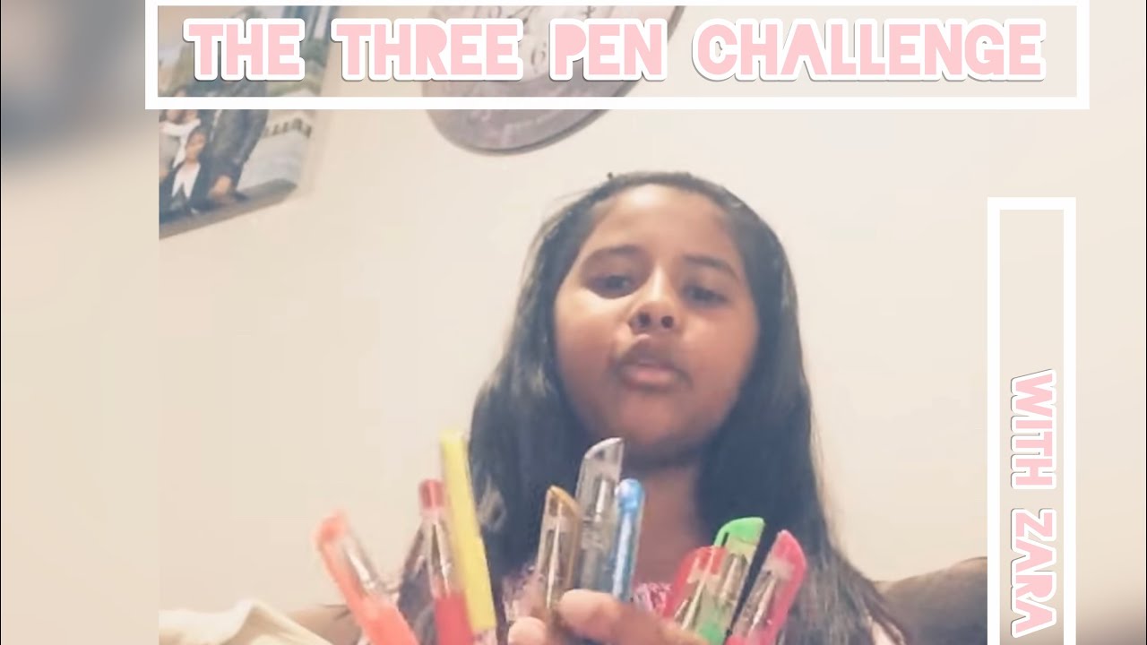 My and my friend doing the 3 pen challenge - YouTube