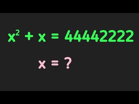 A Nice Algebra Problem | How to solve for X in this Problem? | Math ...