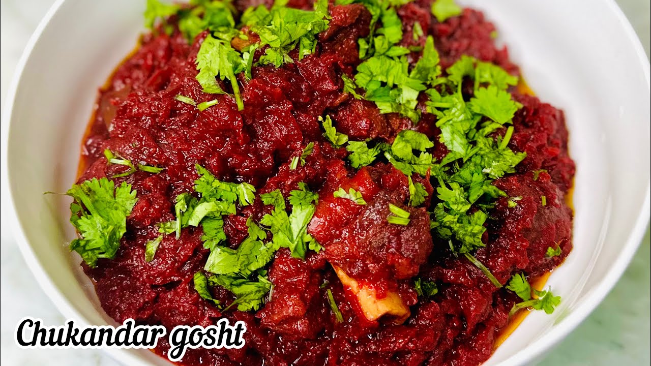 Mazedar Chukandar gosht || Healthy and tasty beetroot recipe - YouTube