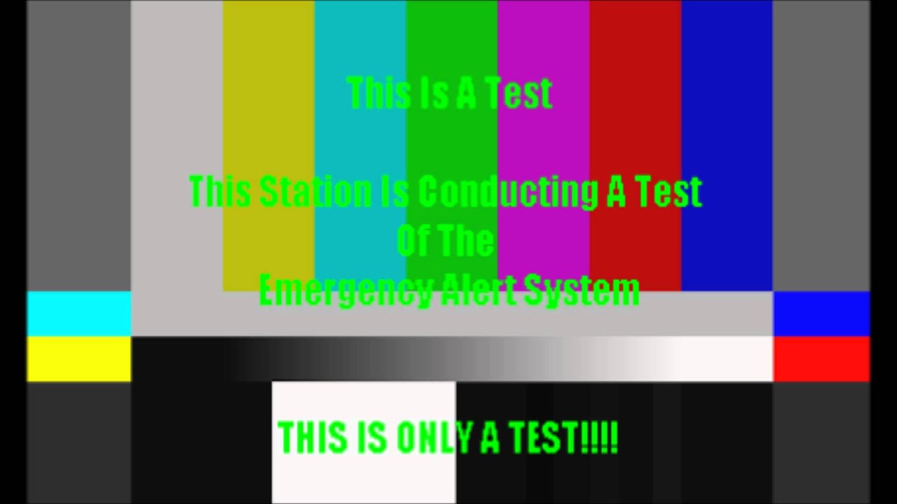 Fake Emergency Alert System Test - YouTube