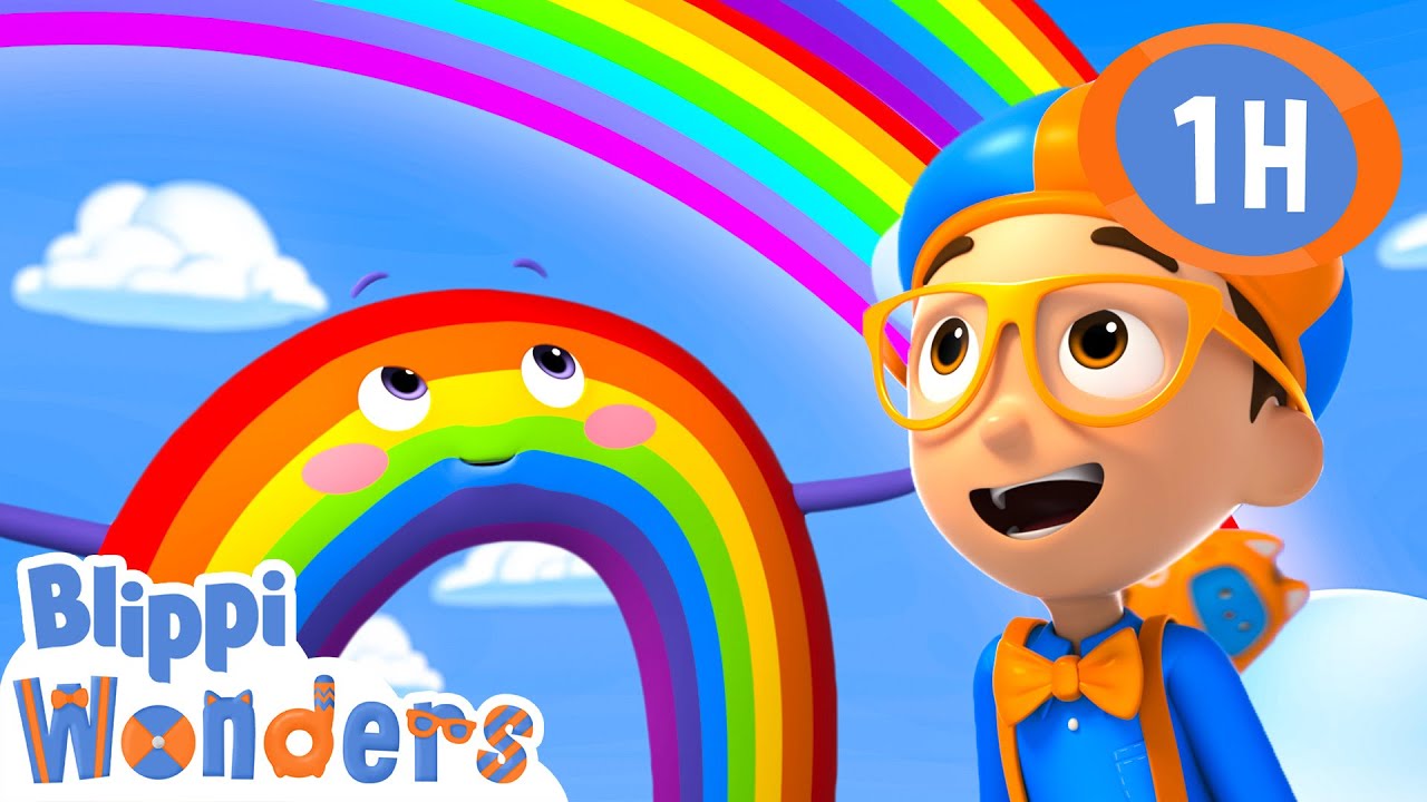 Beautiful Colors In The Rainbow | Blippi Wonders | Educational Kids ...