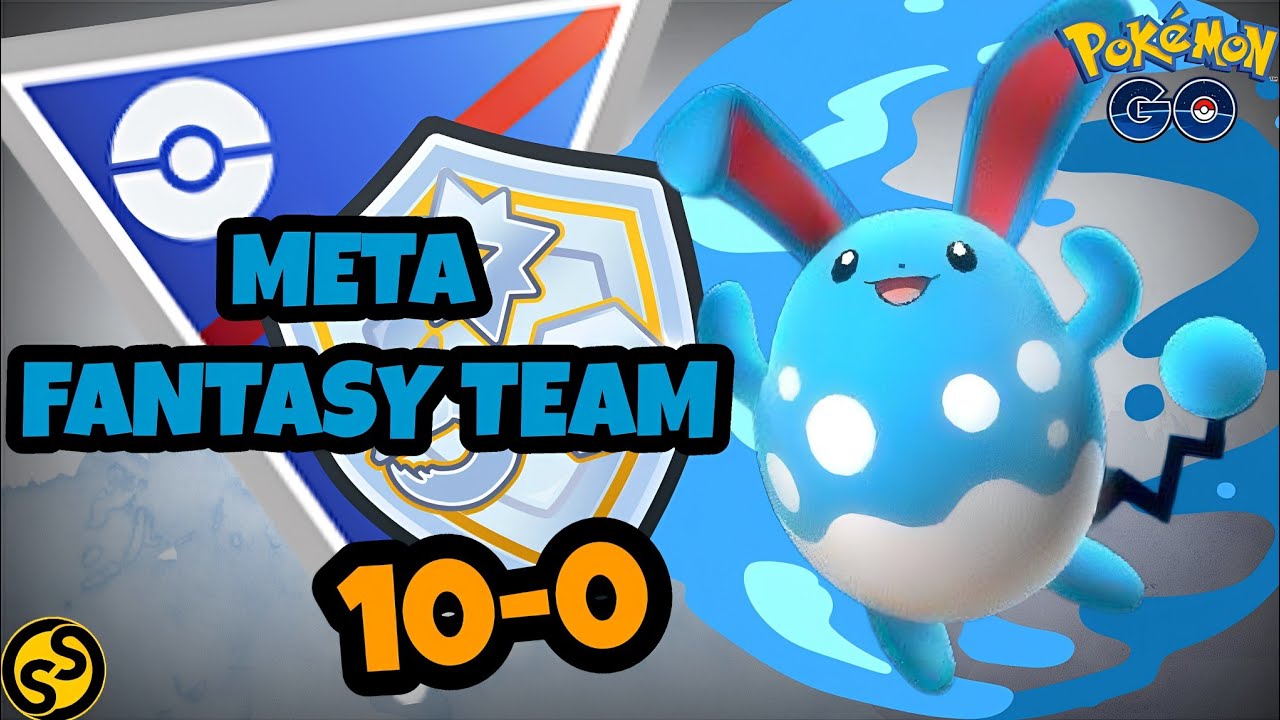 BEST FANTASY CUP TEAM WITH AZUMARILL IN POKEMON GO BATTLE LEAGUE - YouTube