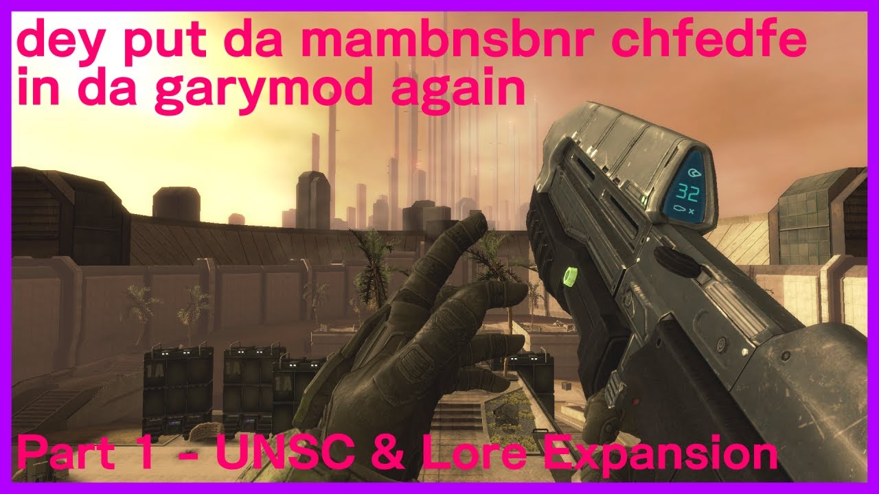 Garry's Mod [Draconic Base] Halo SWEPS Showcase Part 1 - UNSC & Lore ...