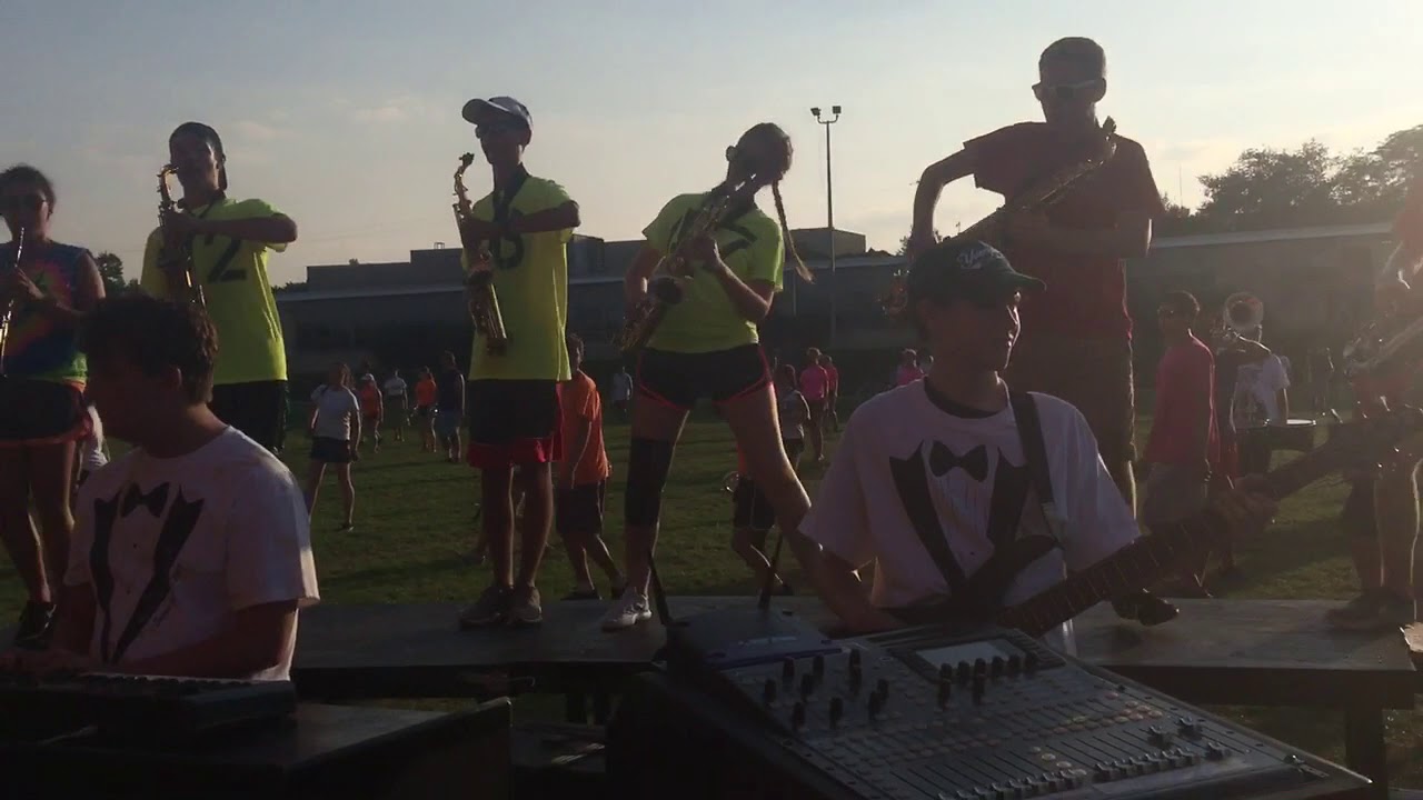HCRHS MRD 2018 08/24/18 Final day of Band Camp - YouTube