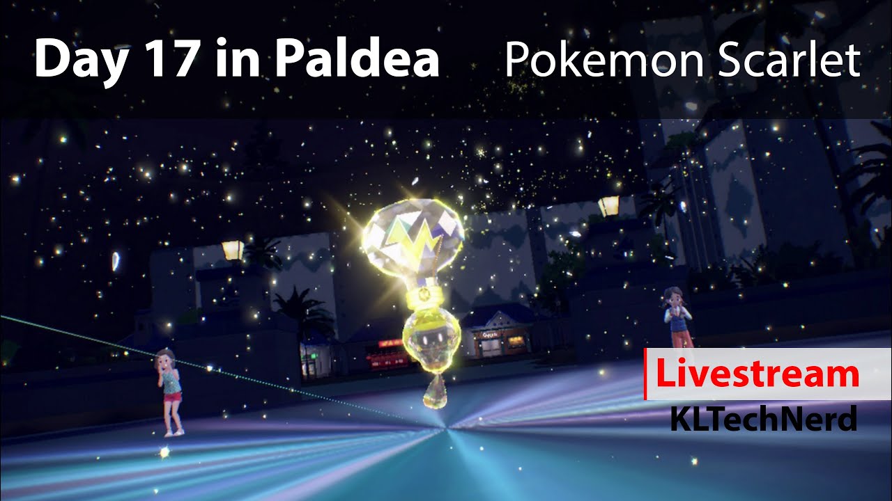 Leveling up for Team Star Poison - Pokemon Scarlet Day 17 in Paldea 🔴 ...