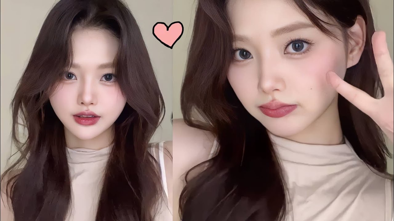 Ulzzang Hair Curl Tutorial🌸 Korean Wave Hair - YouTube