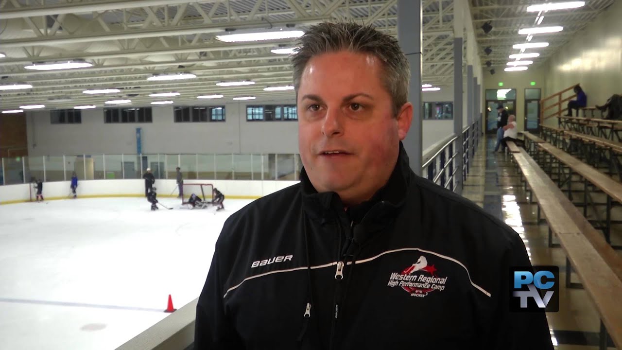 Hockey for kids and adults sees spike at Sprinker Rec Center - YouTube