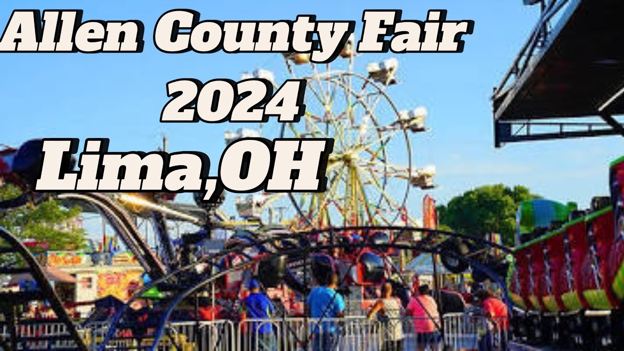 Allen County fair 2024 - YouTube