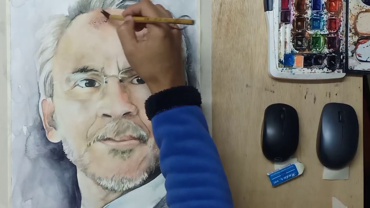 YANNIE RUMBAOA PORTRAIT IN WATERCOLOR || MY MENTOR || FIRST FILIPINO ...