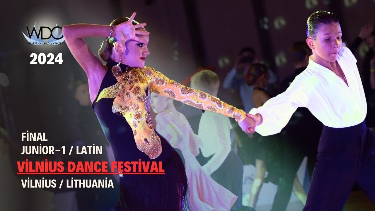 VILNIUS DANCE FESTIVAL | Latin Dance Competition | Junior-1 WDO - YouTube