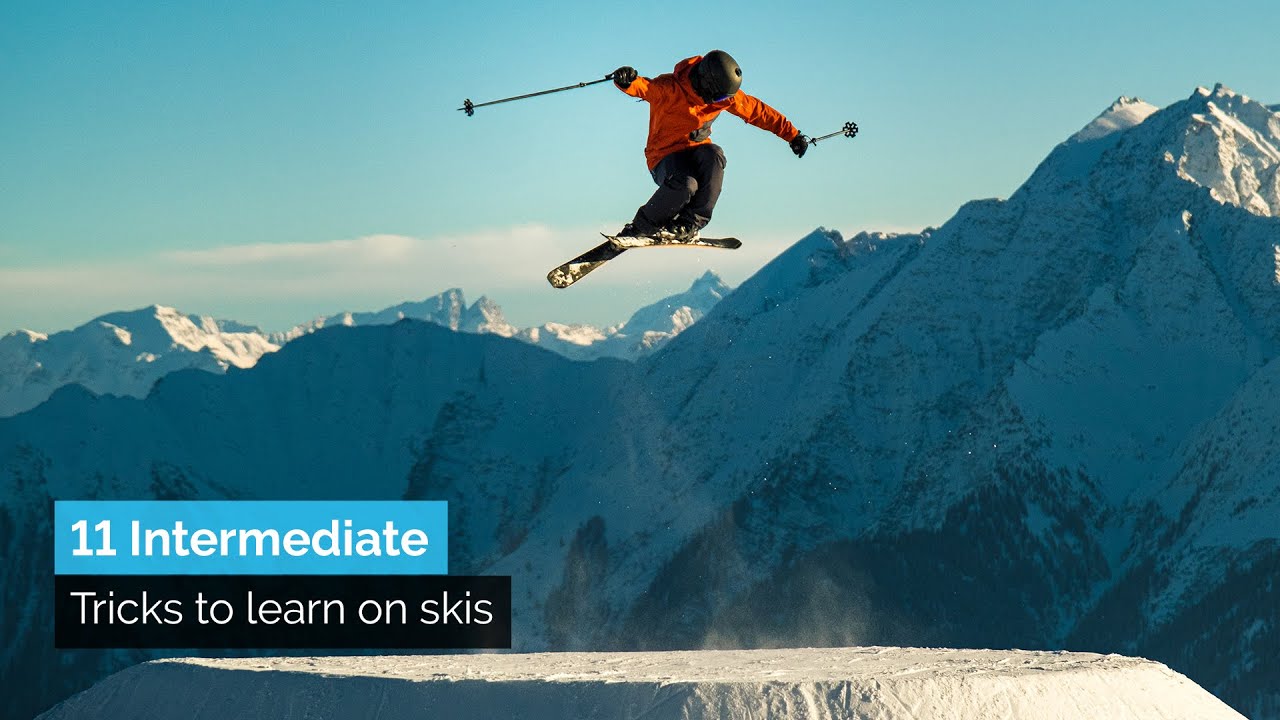 11 Intermediate Tricks to Learn on Skis - YouTube