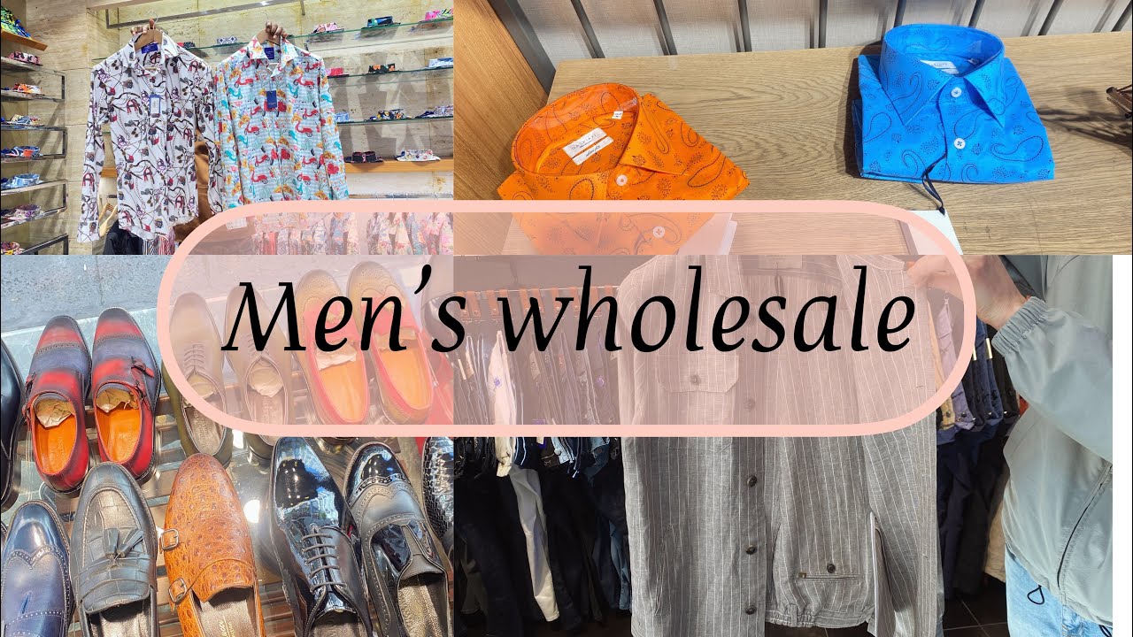 IS THIS WHETE TO SHOP FOR MENS WHOLESALE CLOTHING?🤔 - YouTube