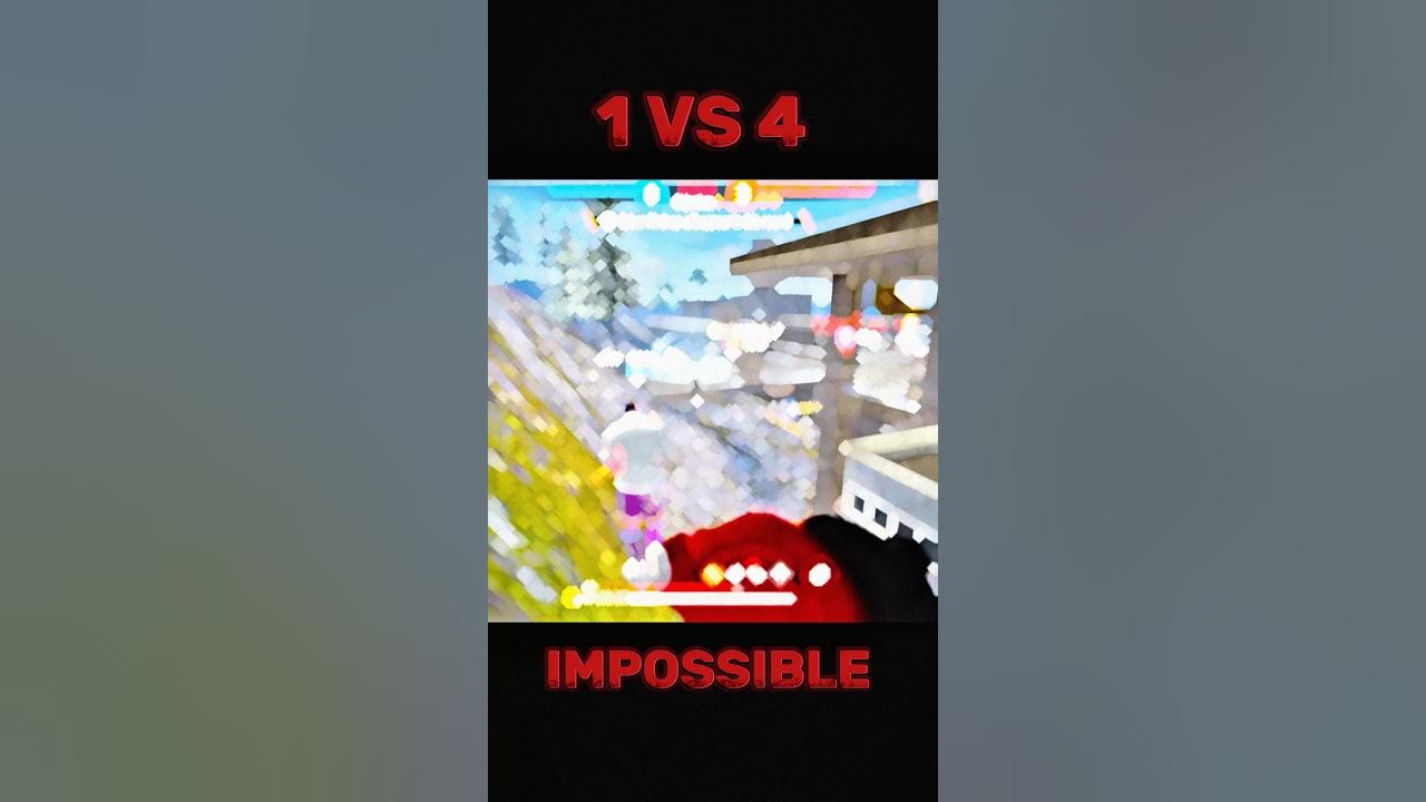 1vs 4 awm impossible gameplay you can beat me on awm😒🥵😅#instagram #youtube #1v4 #clutch # ...