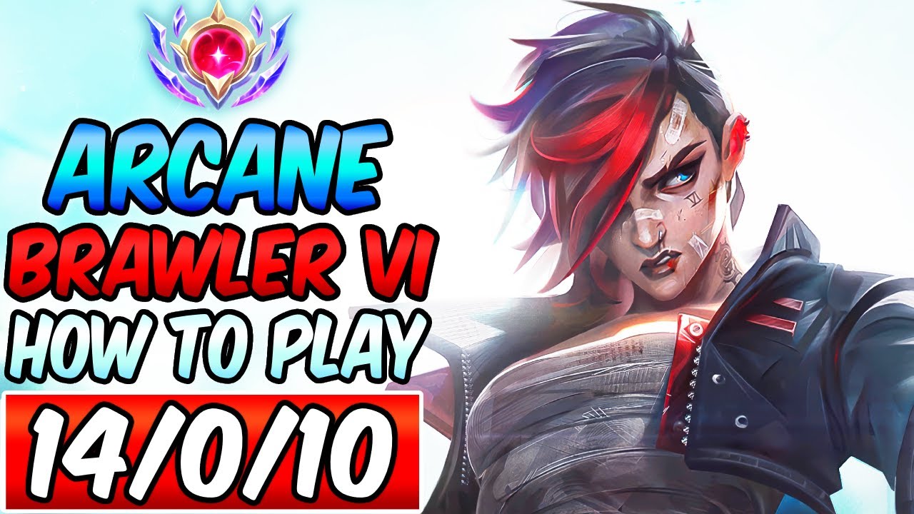 S+ ARCANE BRAWLER VI LEGENDARY 1v9 | HOW TO PLAY VI JUNGLE | Best Build ...