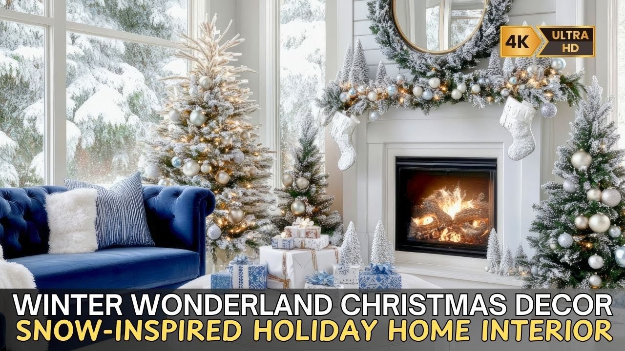 Dreamy Winter Wonderland Christmas Decor Tips for a Snow-Inspired ...