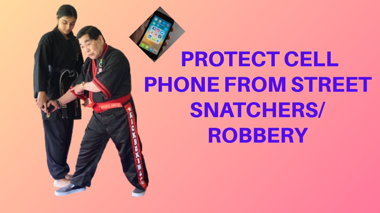 Cell Phone Snatching | Street Attack Defense | Solutions To Cell Phone ...