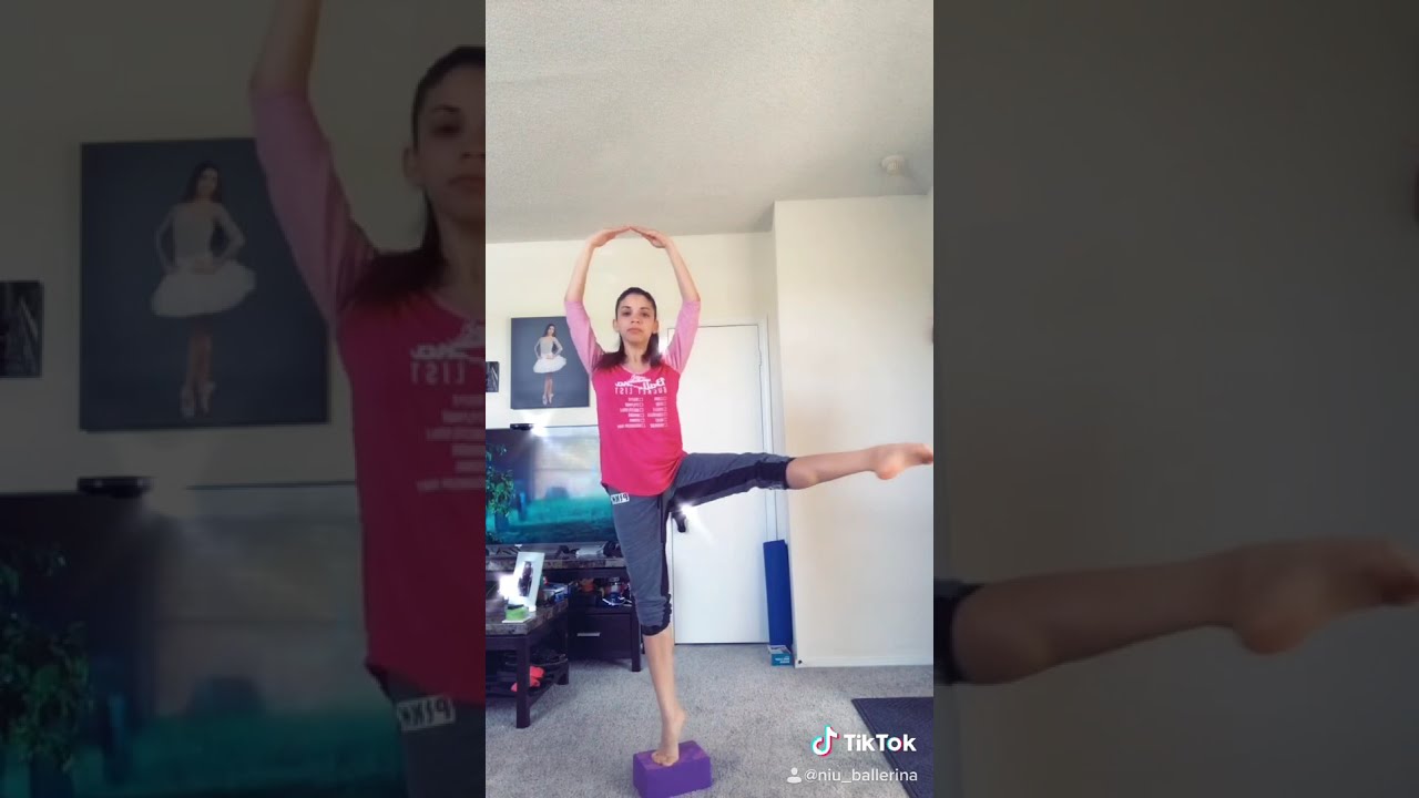 Ballerina in TikTok On Balance - YouTube