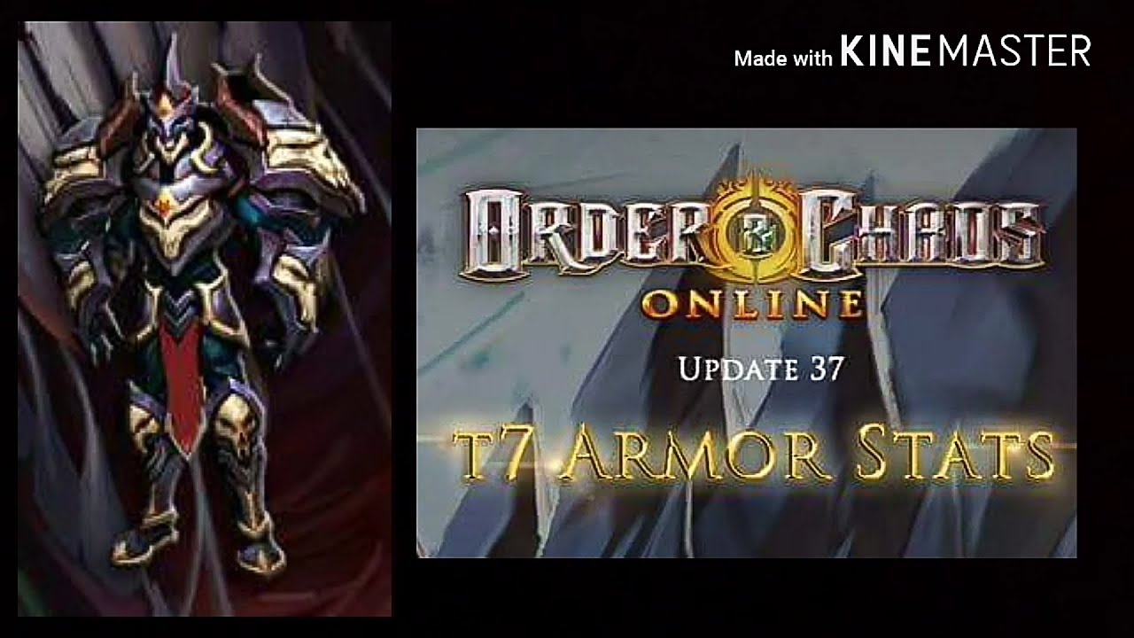 ORDER AND CHOAS ONLINE - WARRIOR-TANK-DD WAR(DPS) TIER 7 GEARS (T7 ...