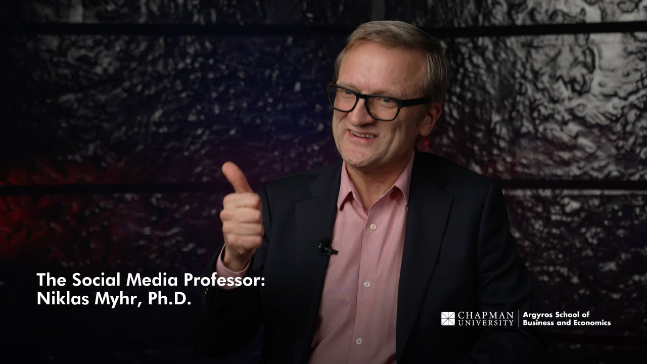 The Social Media Professor: Niklas Myhr, Ph.D. - YouTube