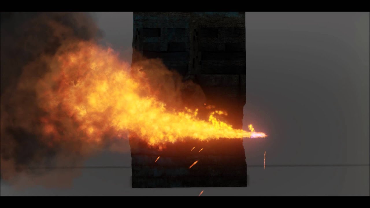 UDK Flame Thrower Final (for now) - YouTube