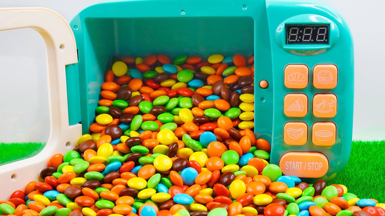 Satisfying Video l Mixing Some Lot's of BIG Candy and Toys in Magic ...