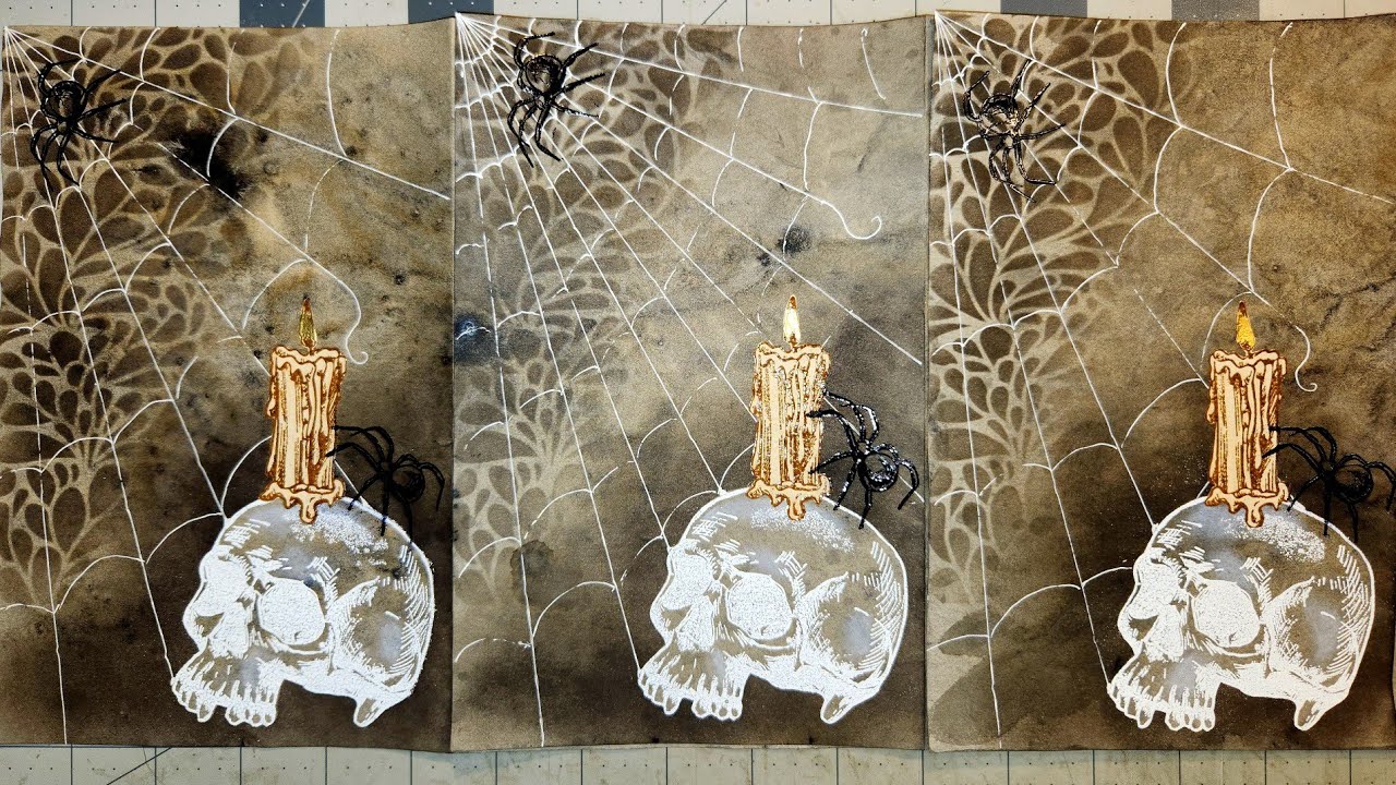 Creating a SPIDER WEB from Scratch | for the GOTHIC POE Halloween ...