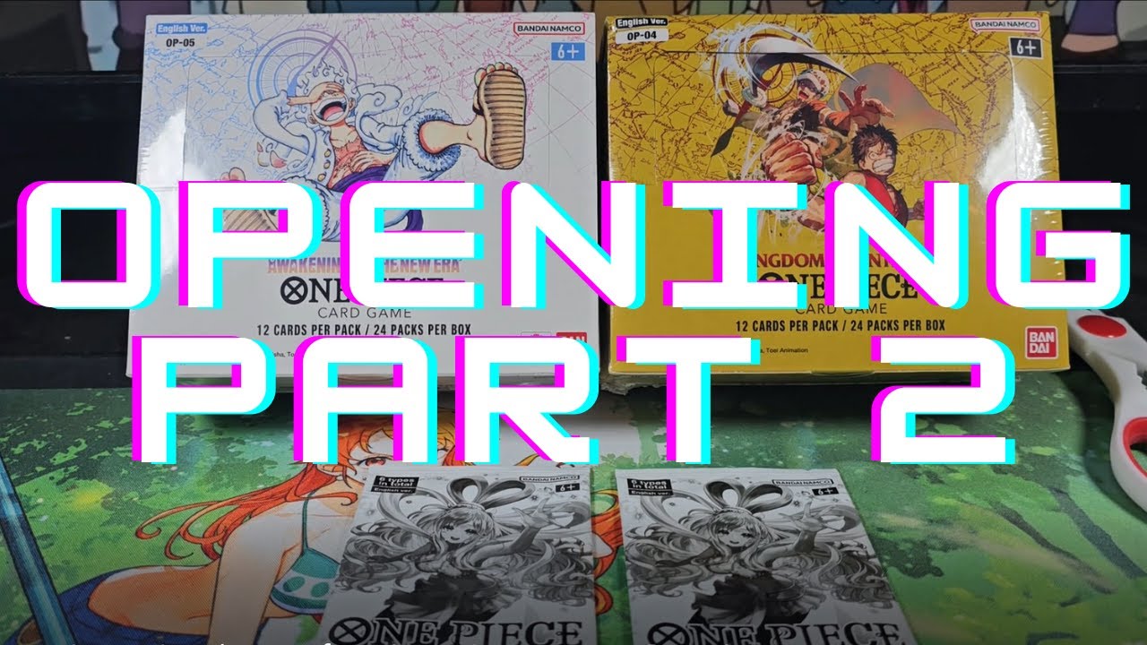 One Piece OP-05 Booster Box Opening #onepiece #onepiecefan # ...