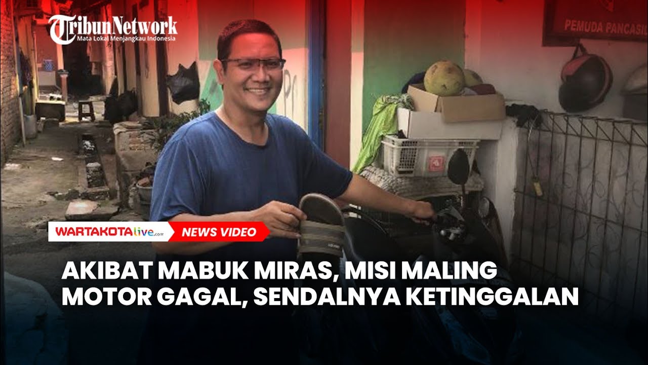 Misi Maling Motor Gagal Akibat Mabuk Miras - YouTube