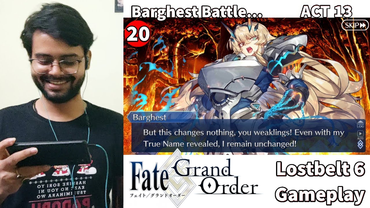 [FGO] Lostbelt 6 Avalon Le Fae Gameplay (Part 20) | BARGHEST BATTLE Act ...