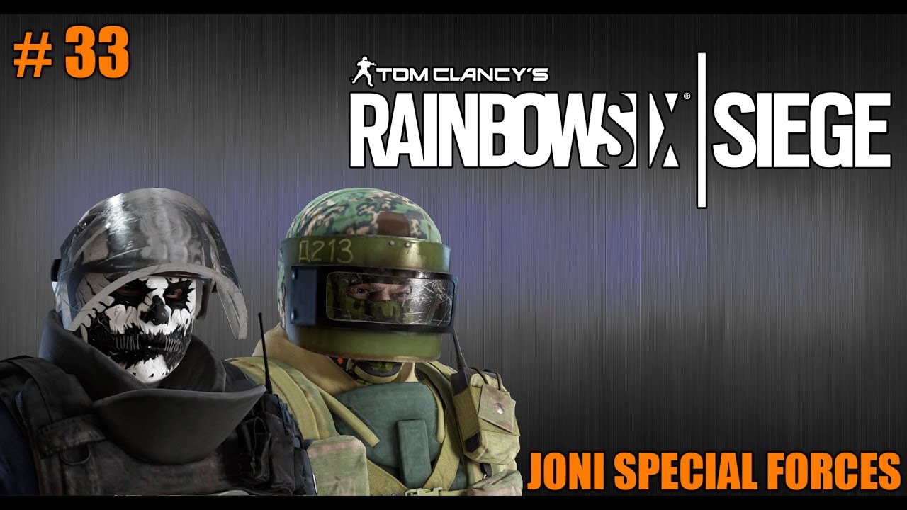 Rainbow Six Siege - JONI Special Forces #33 (Ph-jengi, Refleksit pelaa ...