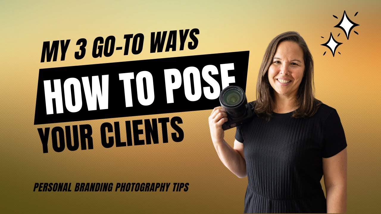 Personal Branding Photography Tips: Posing Your Clients - YouTube