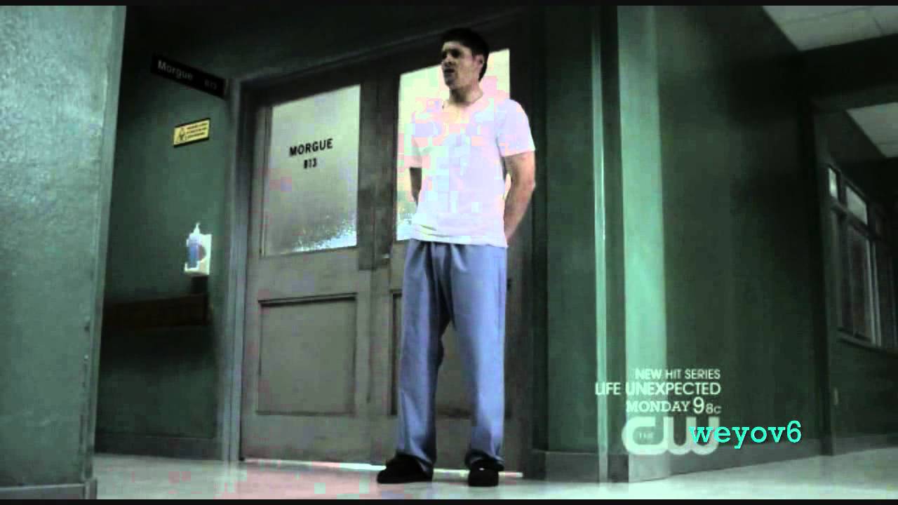 Supernatural - Dean Pulls His Pants Down (Pudding Scene) - YouTube
