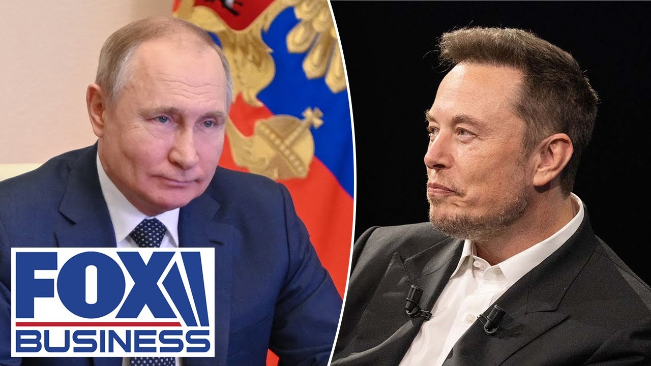 Putin lauds Elon Musk as 'outstanding person' - YouTube