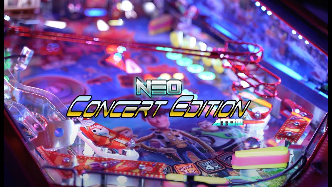 Toy Story/Guns N' Roses Pinball Mods- Neo Concert Edition Atoms - YouTube