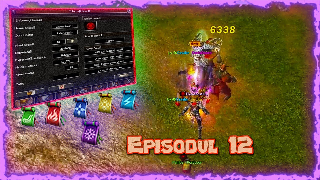 Metin2 TigerGhost🐺Ep.12🐺: Breasla de Element Aproape Level 21 + Ceva ...