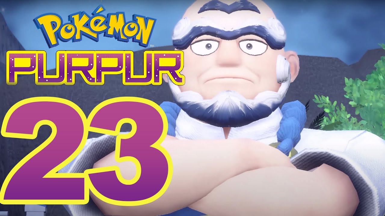 Pokemon Purpur 🍇#023 Der Kampf gegen Arenaleiter Kombu - YouTube