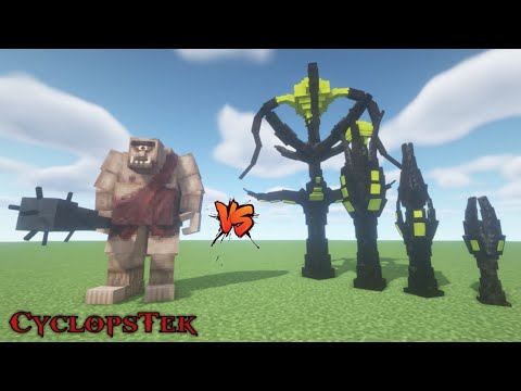 All Beckons Stage ( I , II , III , IV ) VS. Cyclops Tek in Minecraft ...