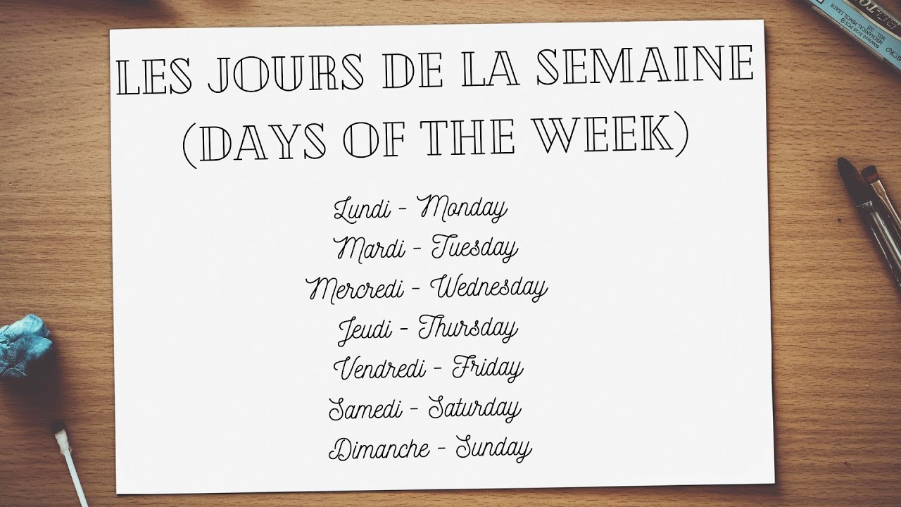 Le Mur De Mots l Word Wall l French Vocabulary l Grow At Learning - YouTube