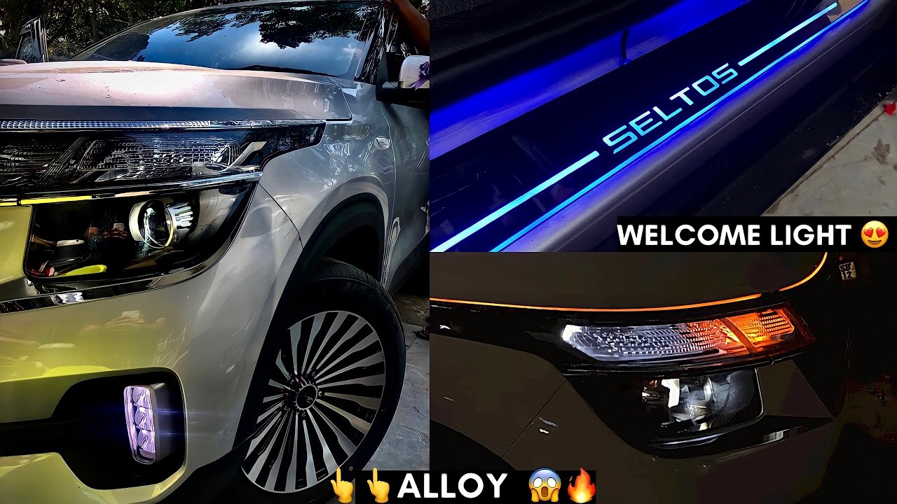 kia seltos base model to Full top model modified 🔥😱 | TA vlogging - YouTube