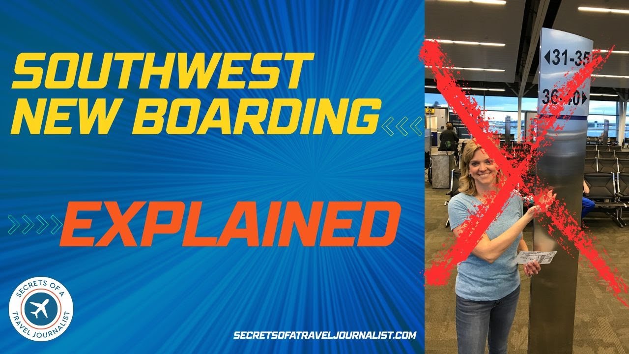 Southwest's New Boarding Order Explained - YouTube