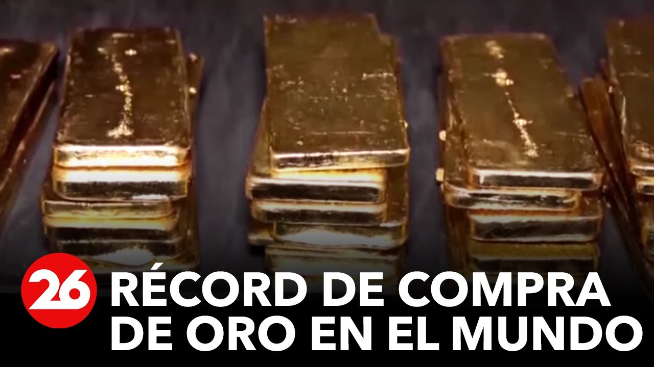 Récord de compra de oro en el mundo - YouTube