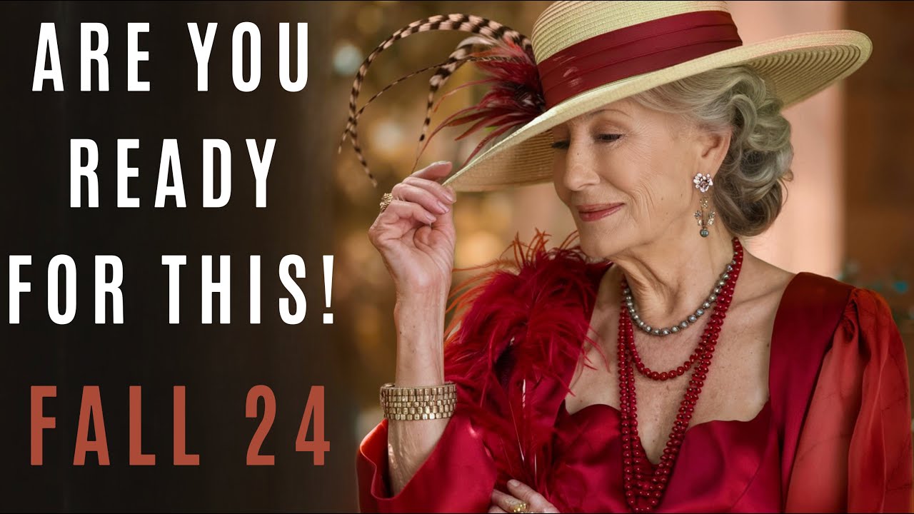 How To Wear Red Color Outfits ? Styling Tips for women over 60 - YouTube