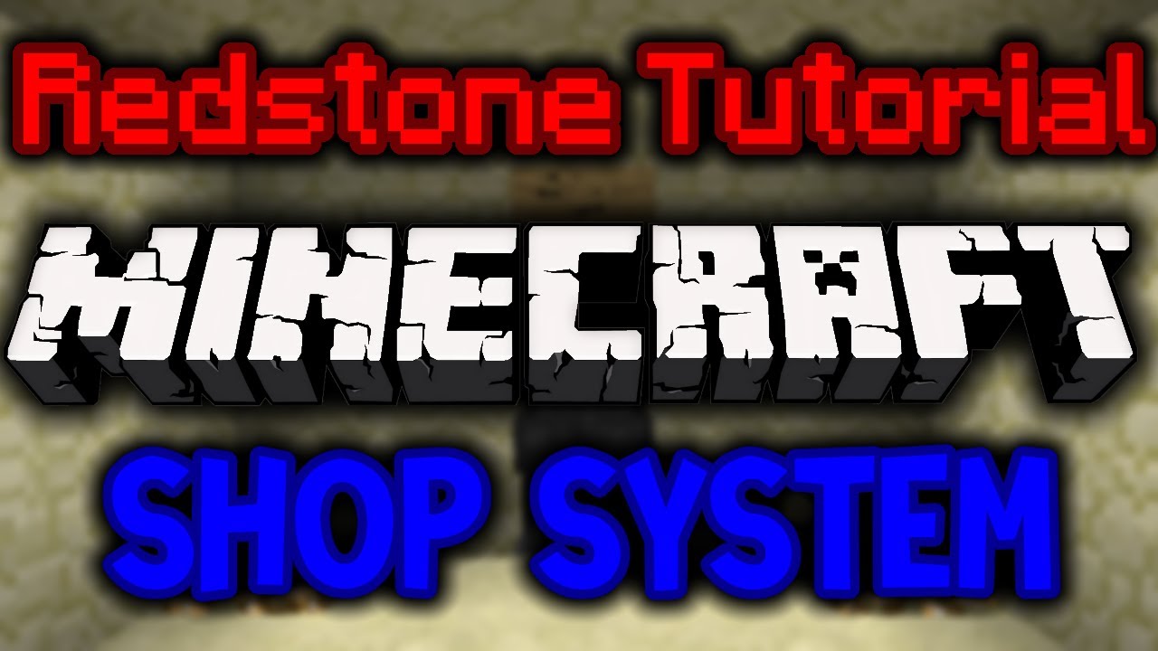 Redstone Tutorial- Automatic Shop System!- From N00bNationGaming's ...