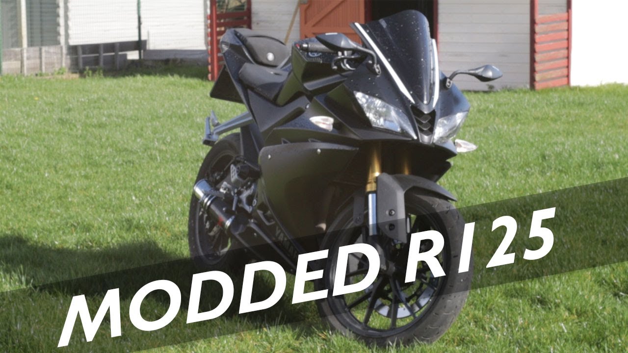 Yamaha YZF R125 All Mods! - YouTube